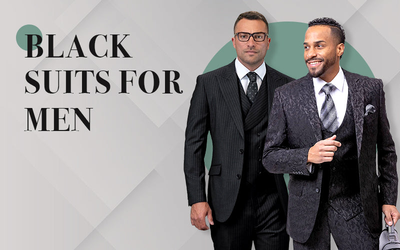 Black Suits For Men – Church Suits Fast
