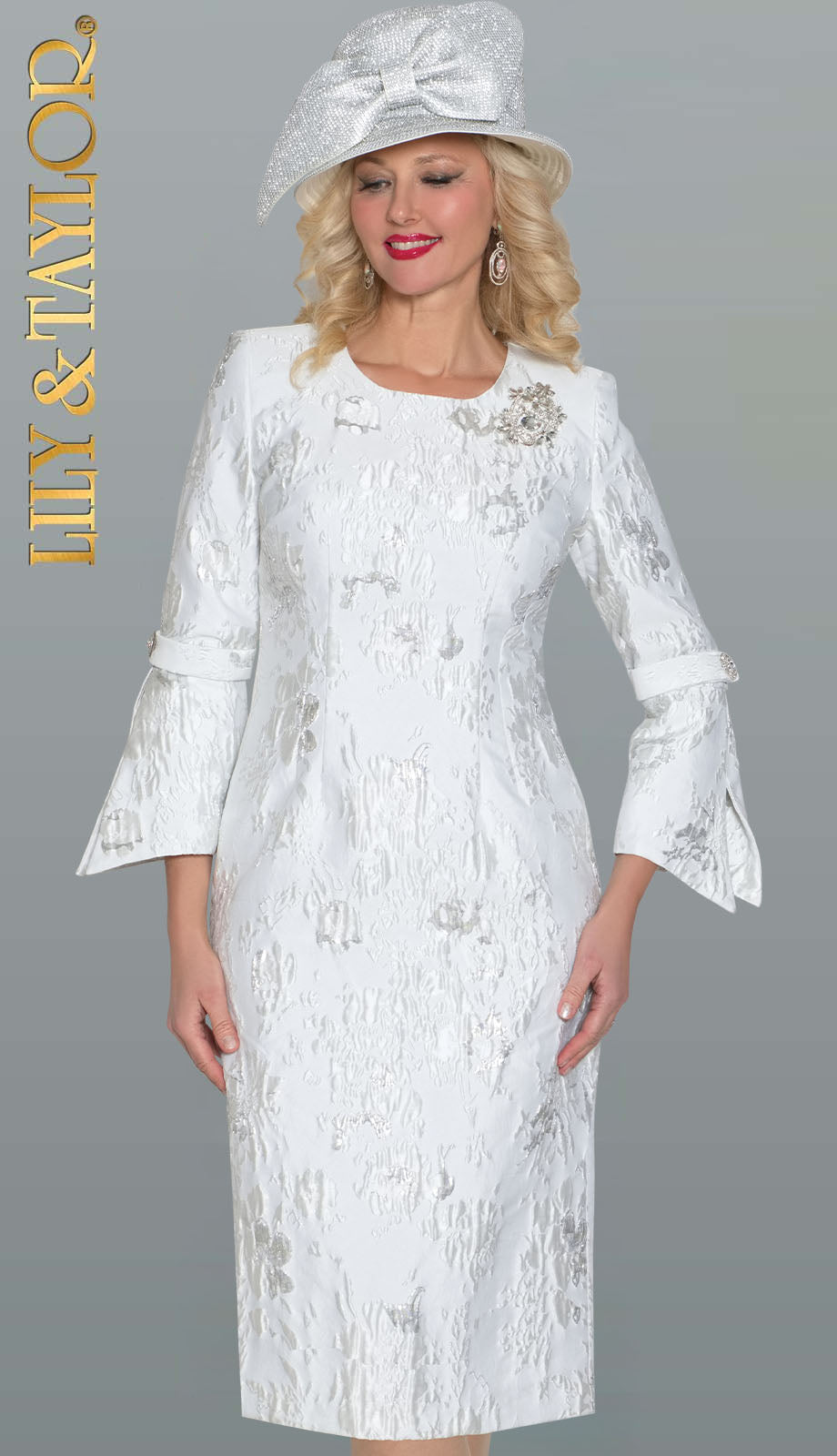 Lily and Taylor 4872-WWS-H Church Hat – Church Suits Fast