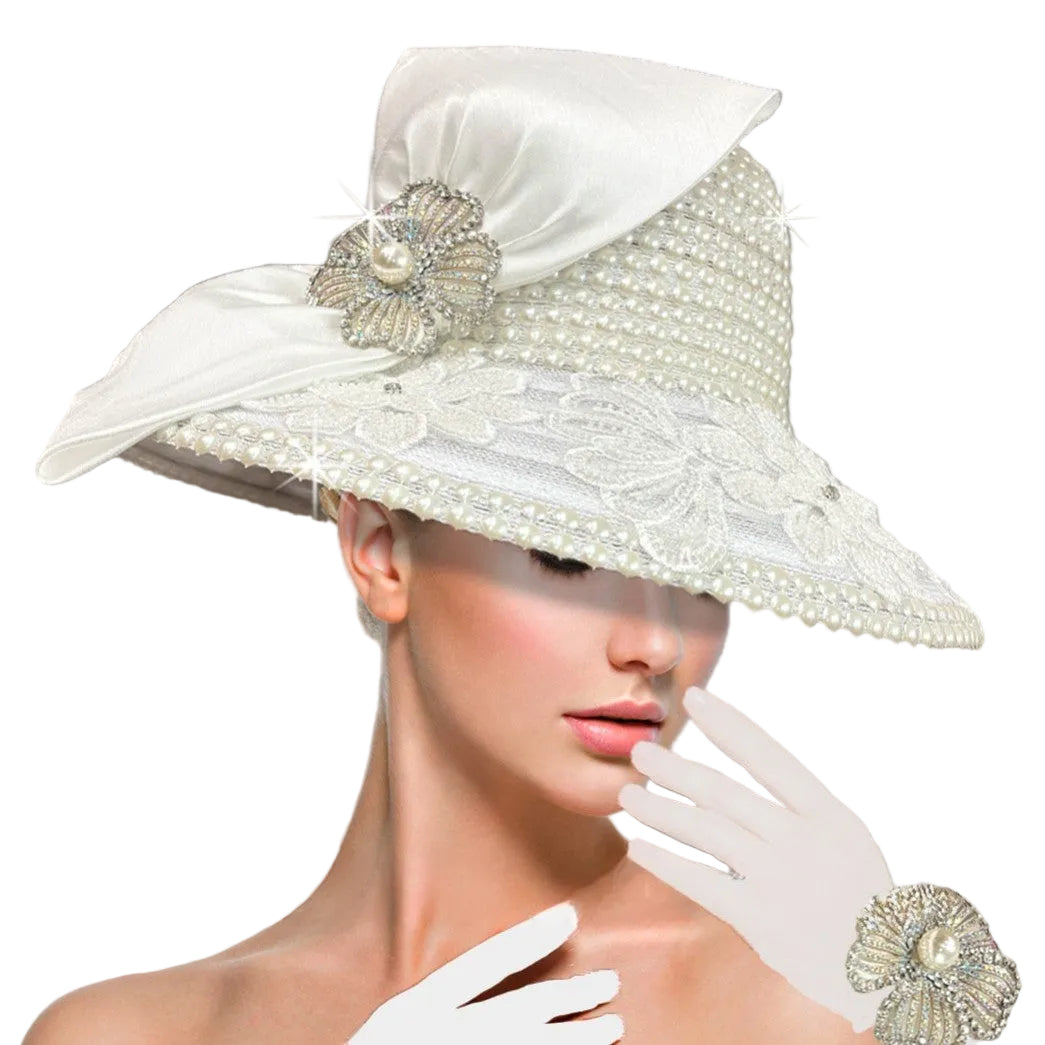 Church Hat S3371-SW IMMACULATE – Church Suits Fast