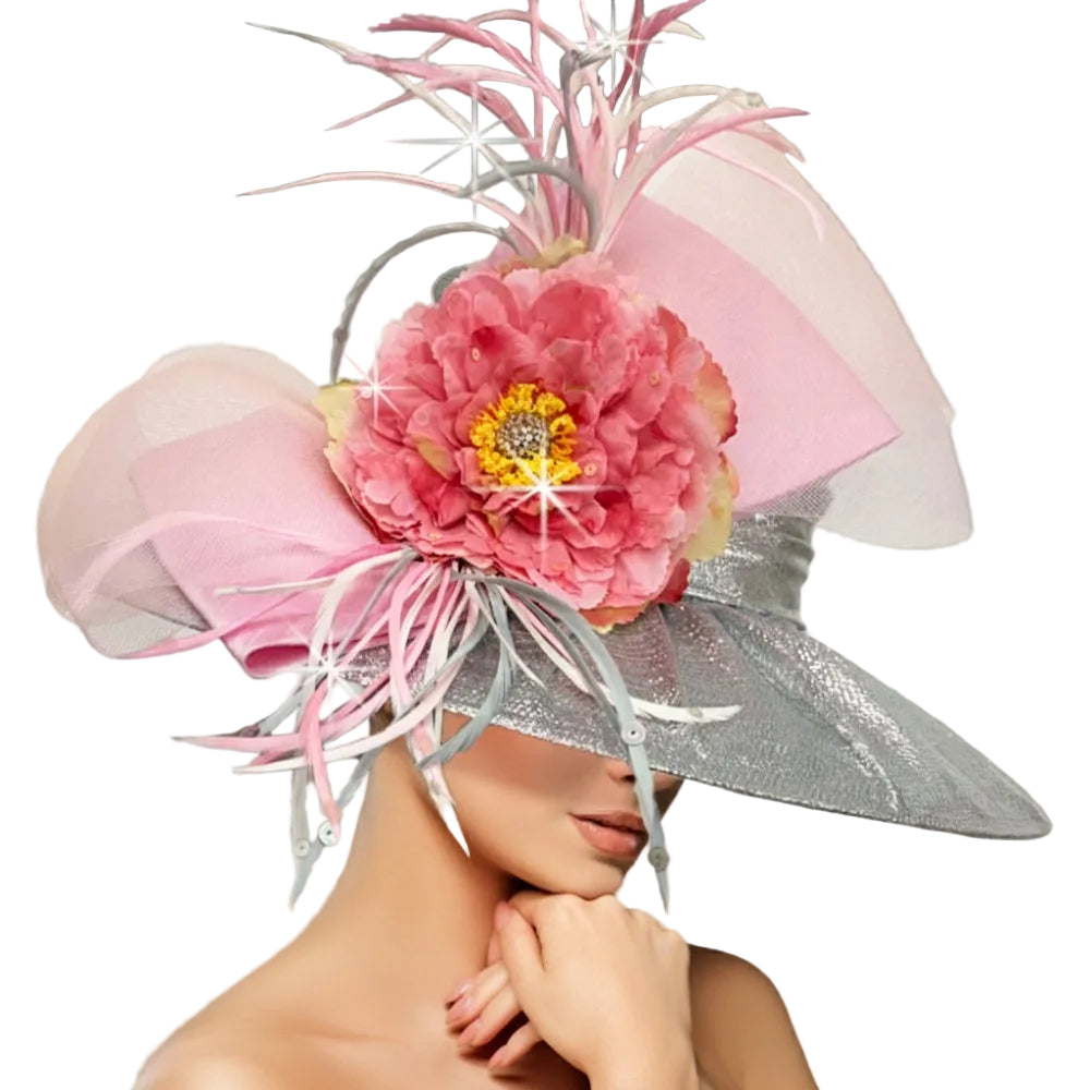 Church Hat 3465 BALMORAL-Silver – Church Suits Fast
